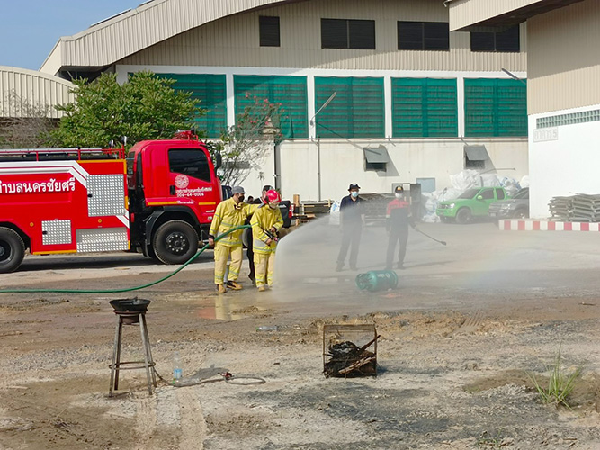 Fire Fighting Training 2021 - Prodigy Public Company Limited.